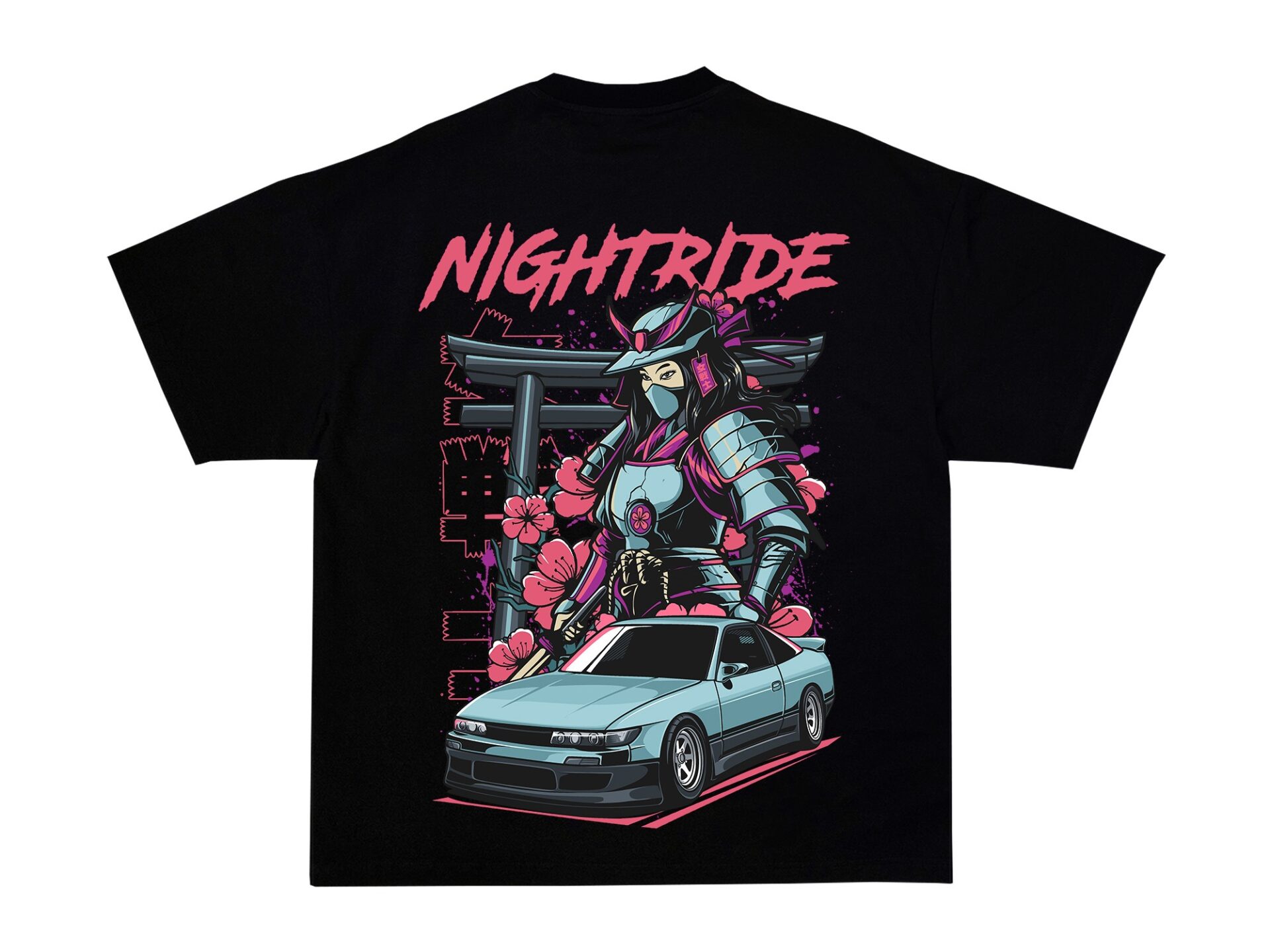 NIGHTRIDE Rain Jacket • N I G H T R I D E